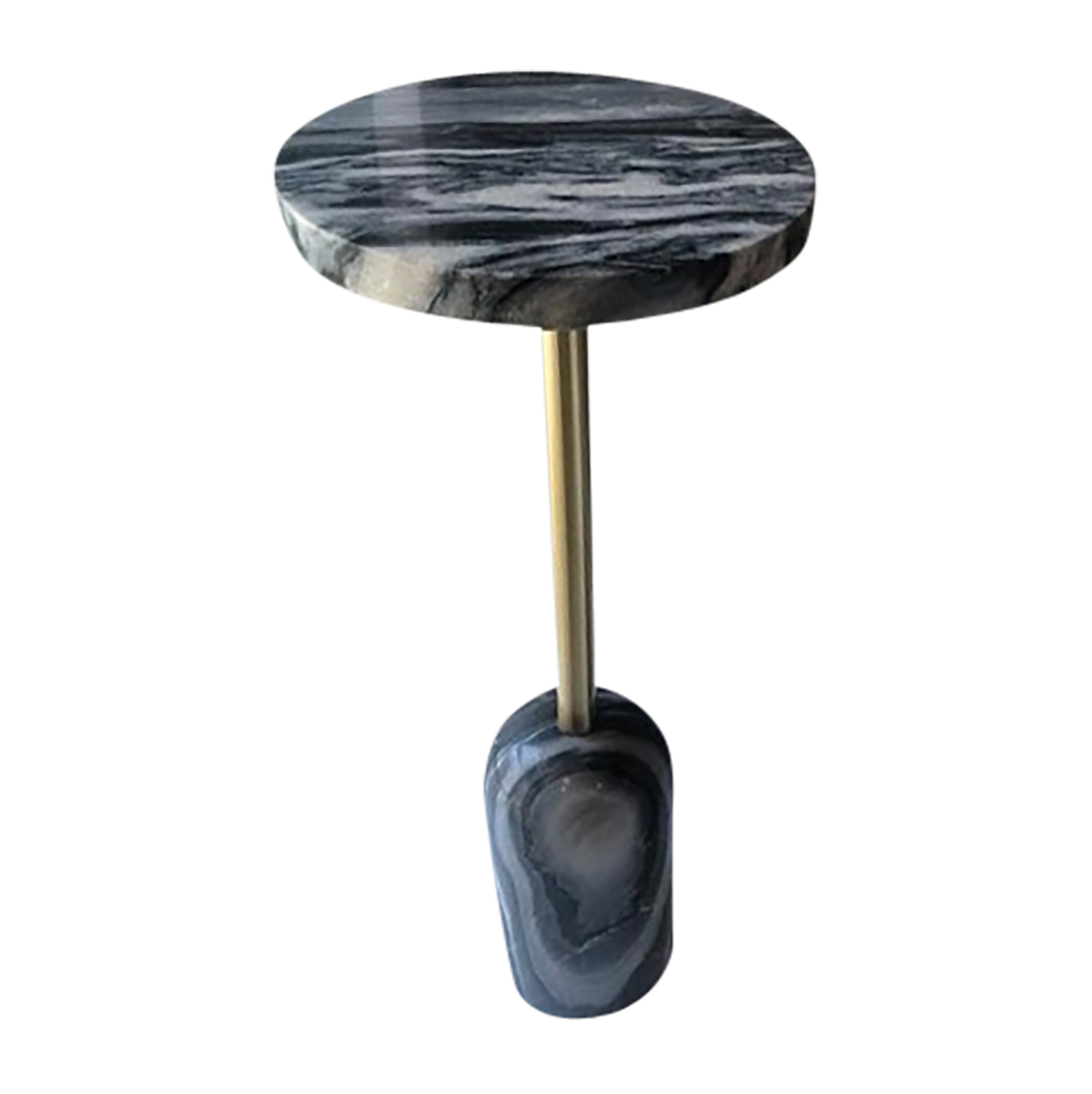 27" OXFORD TALL MARBLE TABLE | EV19343-02 – Al Rugaib Furniture