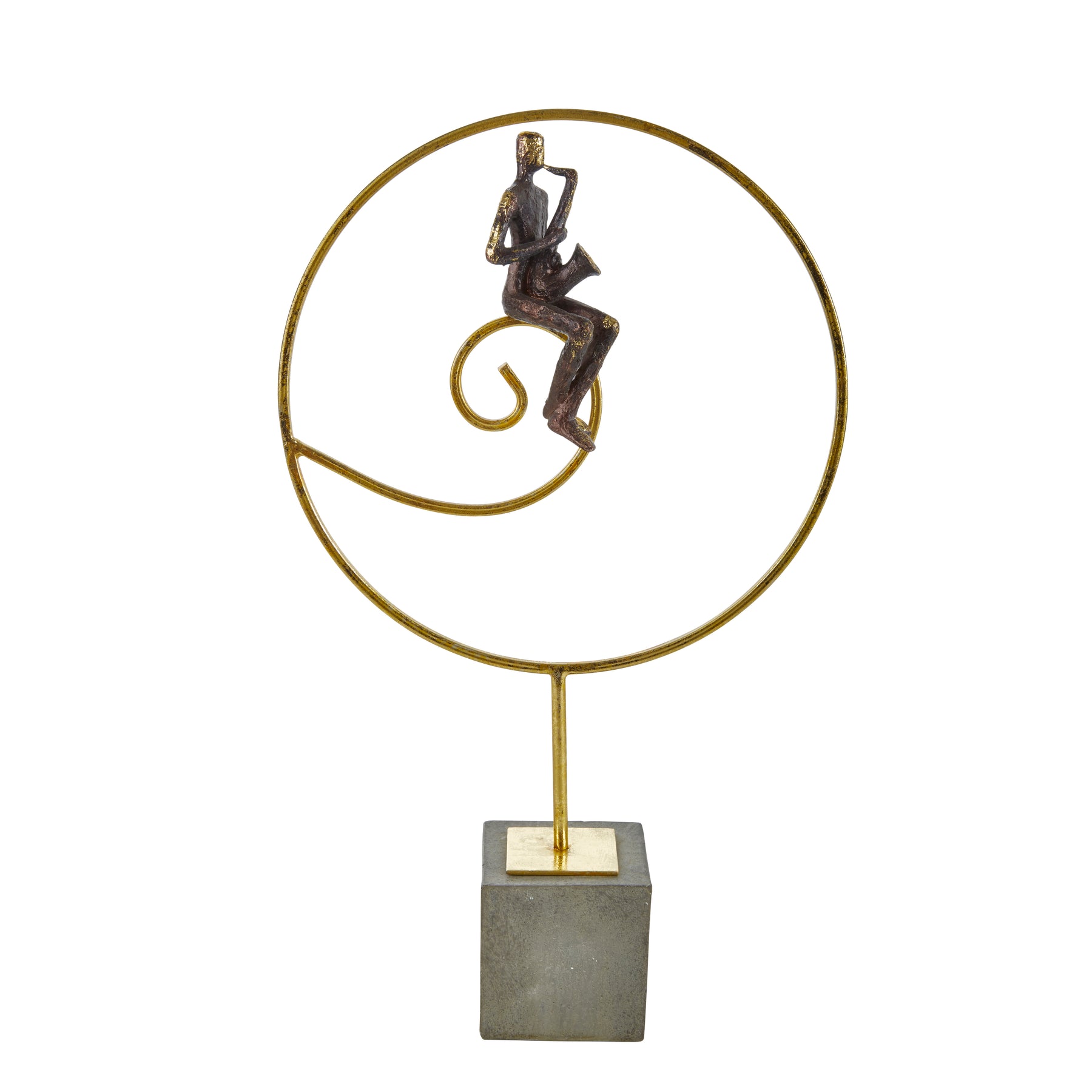 METAL SAXOPHONE PLAYER – Al Rugaib Furniture