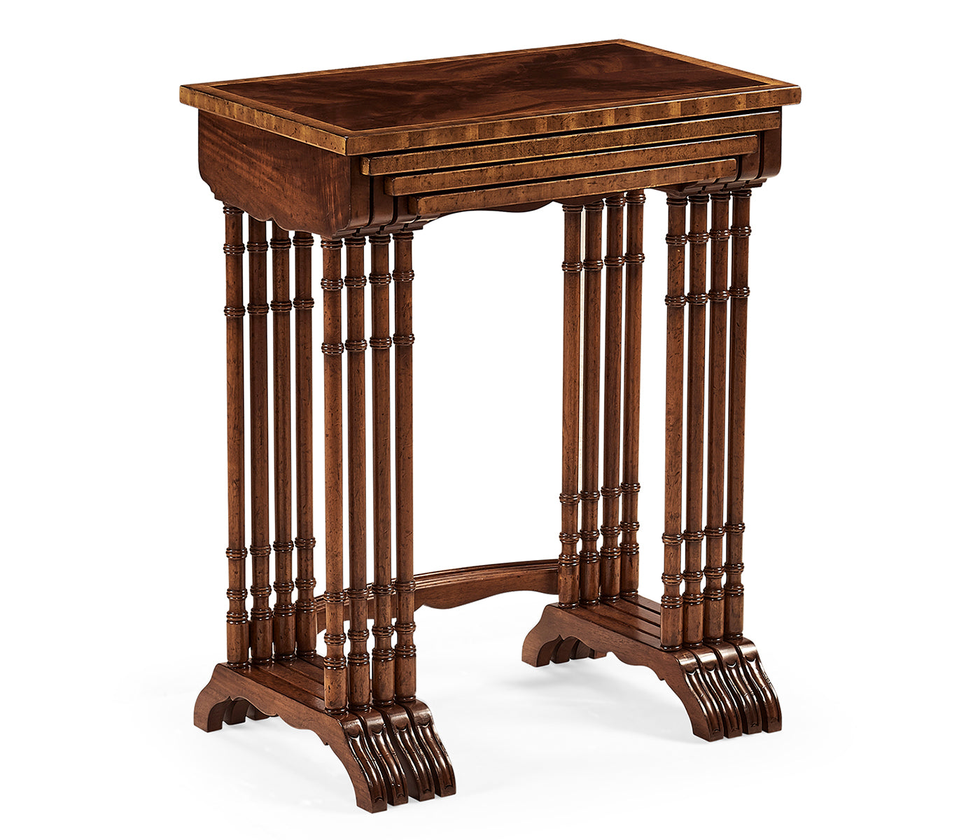 Buckingham Collection - Regency Mahogany Nesting Tables – Al Rugaib ...