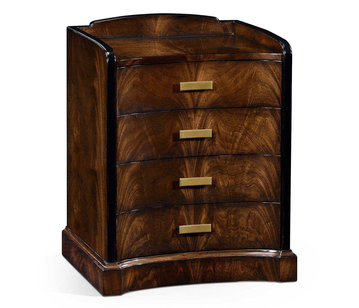 Knightsbridge Collection - Biedermeier Style Mahogany Bedside Chest of ...