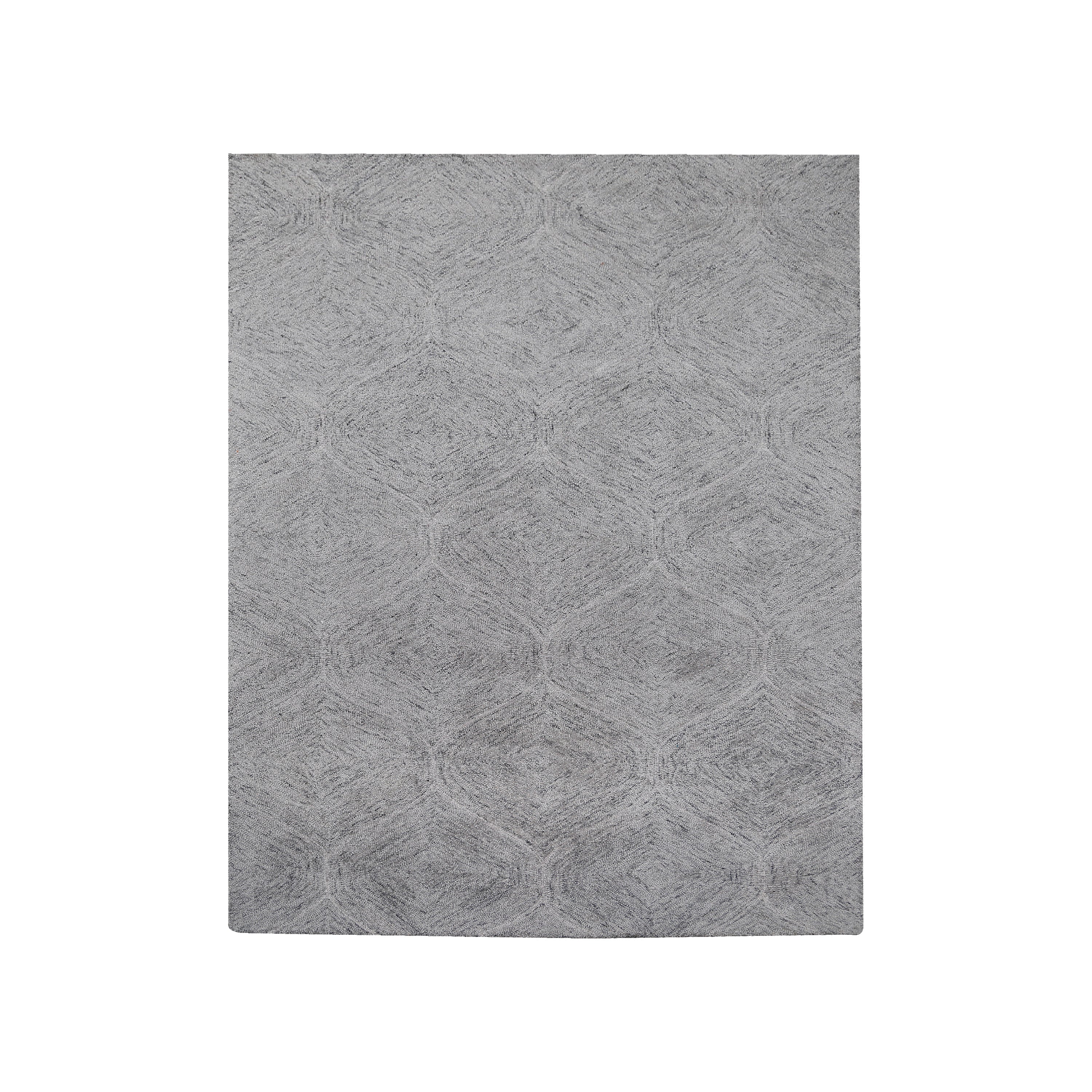 Gray Geometric Area Rug – Al Rugaib Furniture