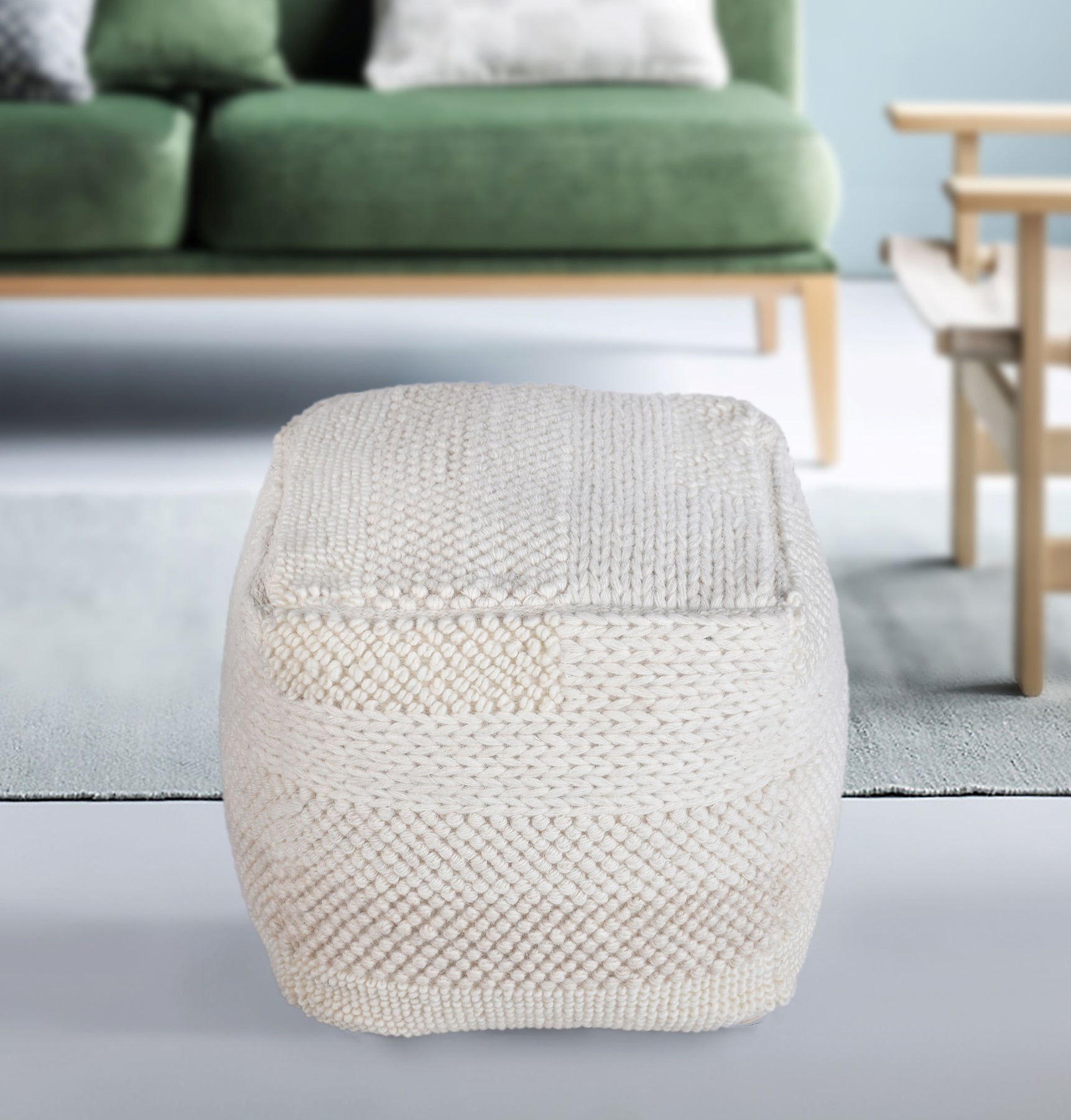 CYRILLA POUF - Al Rugaib Furniture