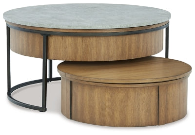 Fridley Nesting Coffee Table (Set of 2) - Al Rugaib Furniture