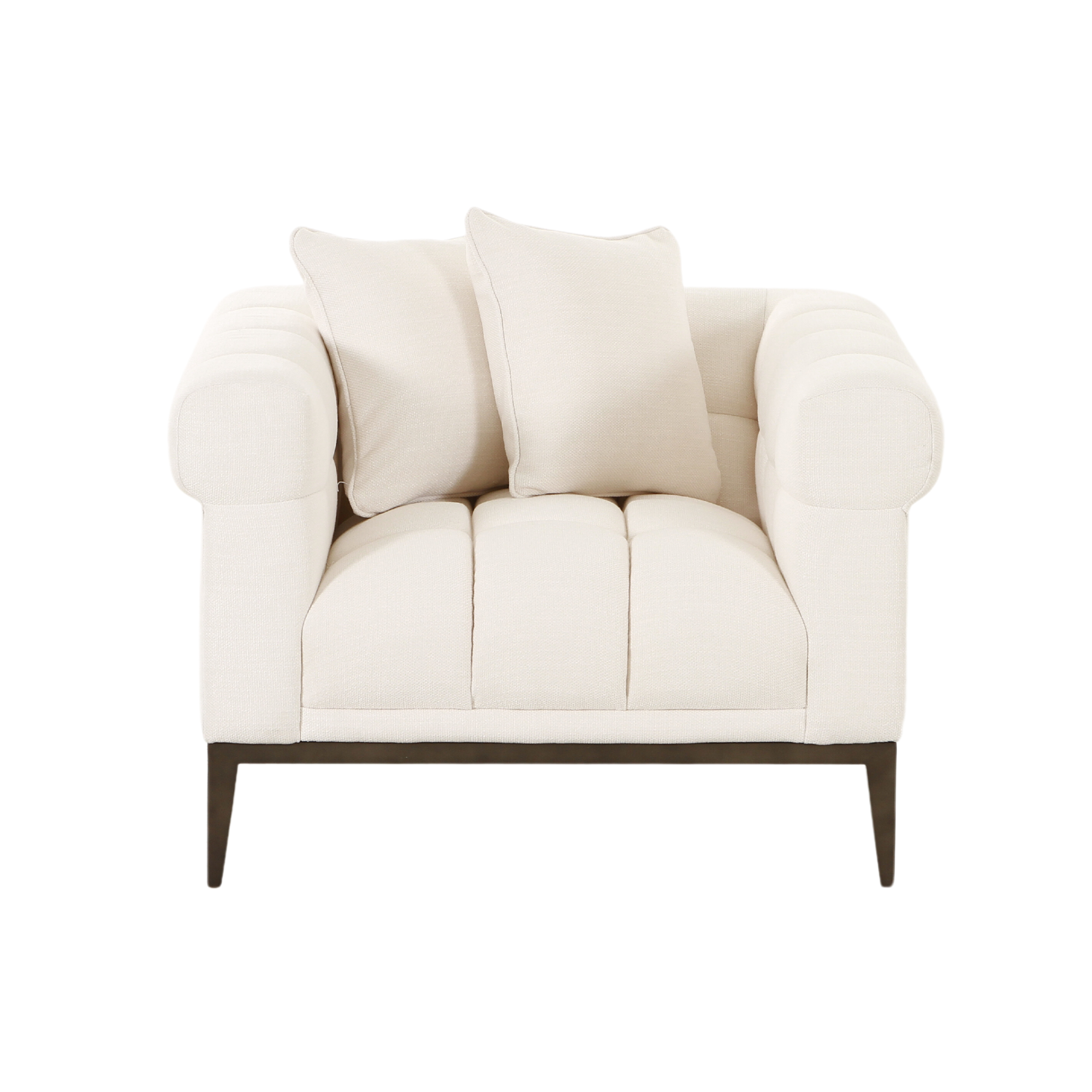 Avalon White & Black Chair - Al Rugaib Furniture