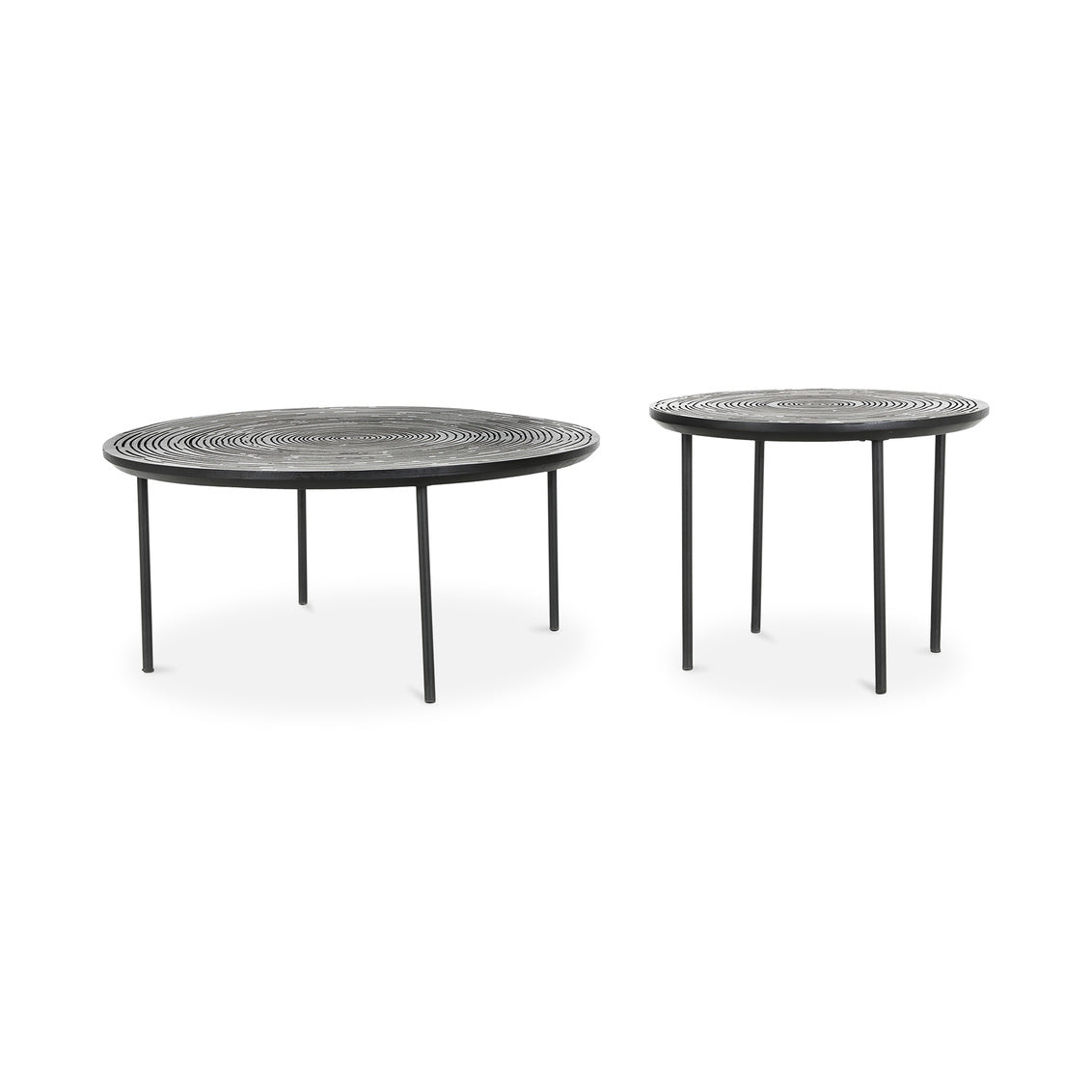 Woodland Nesting Tables Set Of 2 - Al Rugaib Furniture