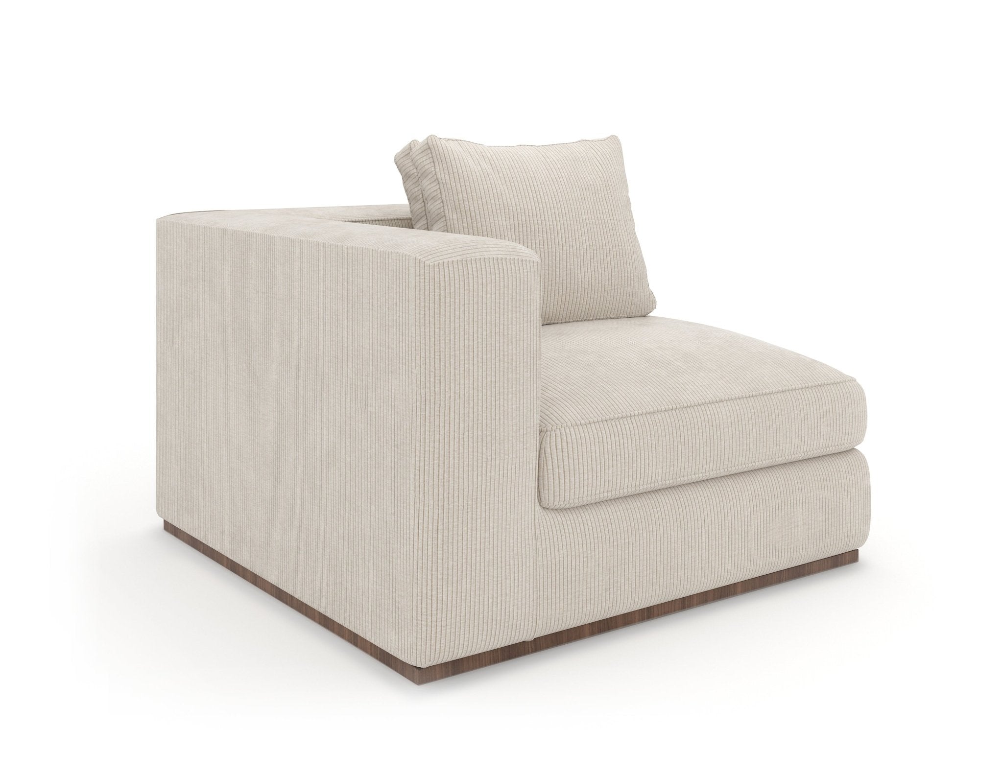 Classic Upholstery - Bello Corner Laf Chair - Al Rugaib Furniture