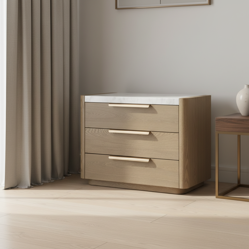 Elizabeth NightStand - Al Rugaib Furniture