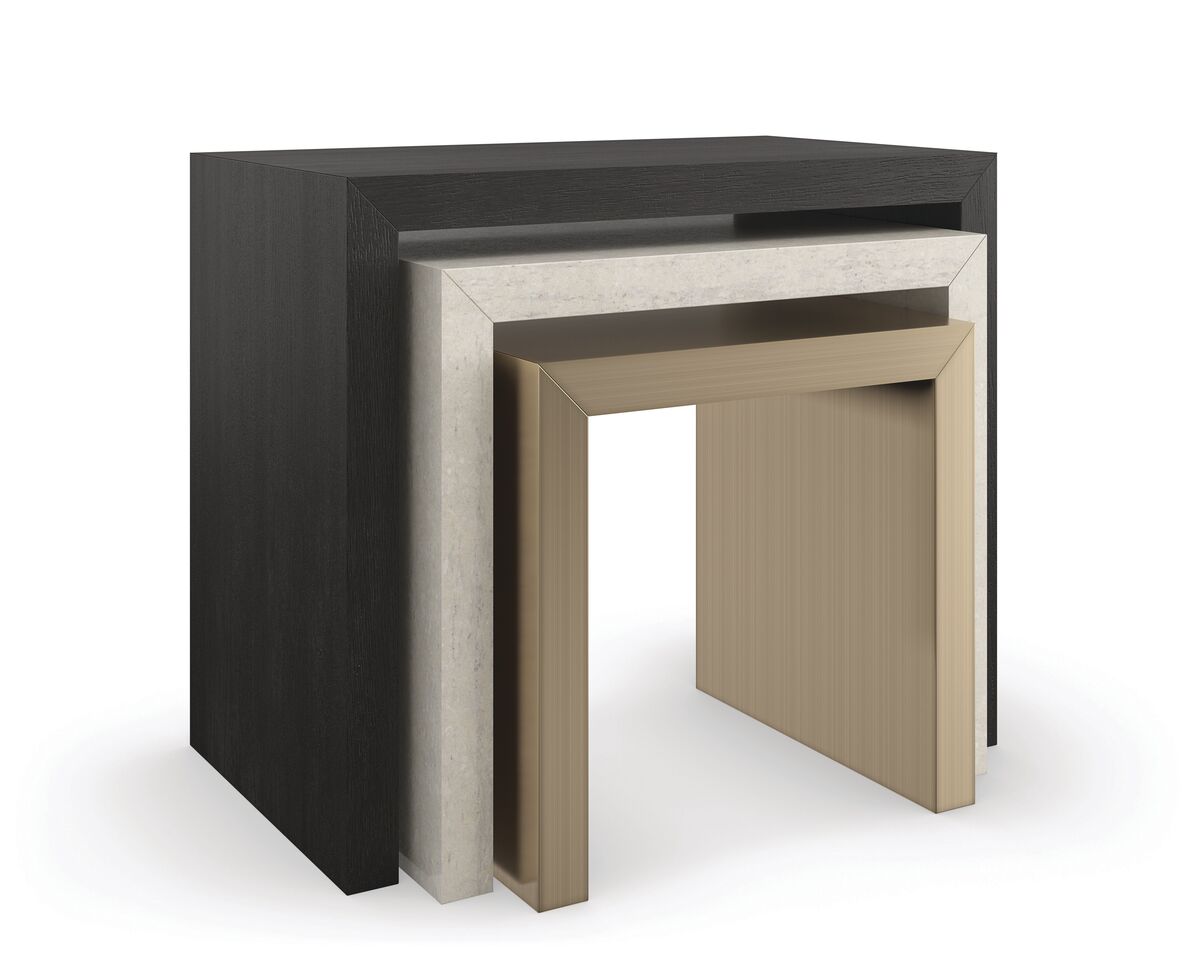 Modern Principles - Contrast Nesting Table - Al Rugaib Furniture