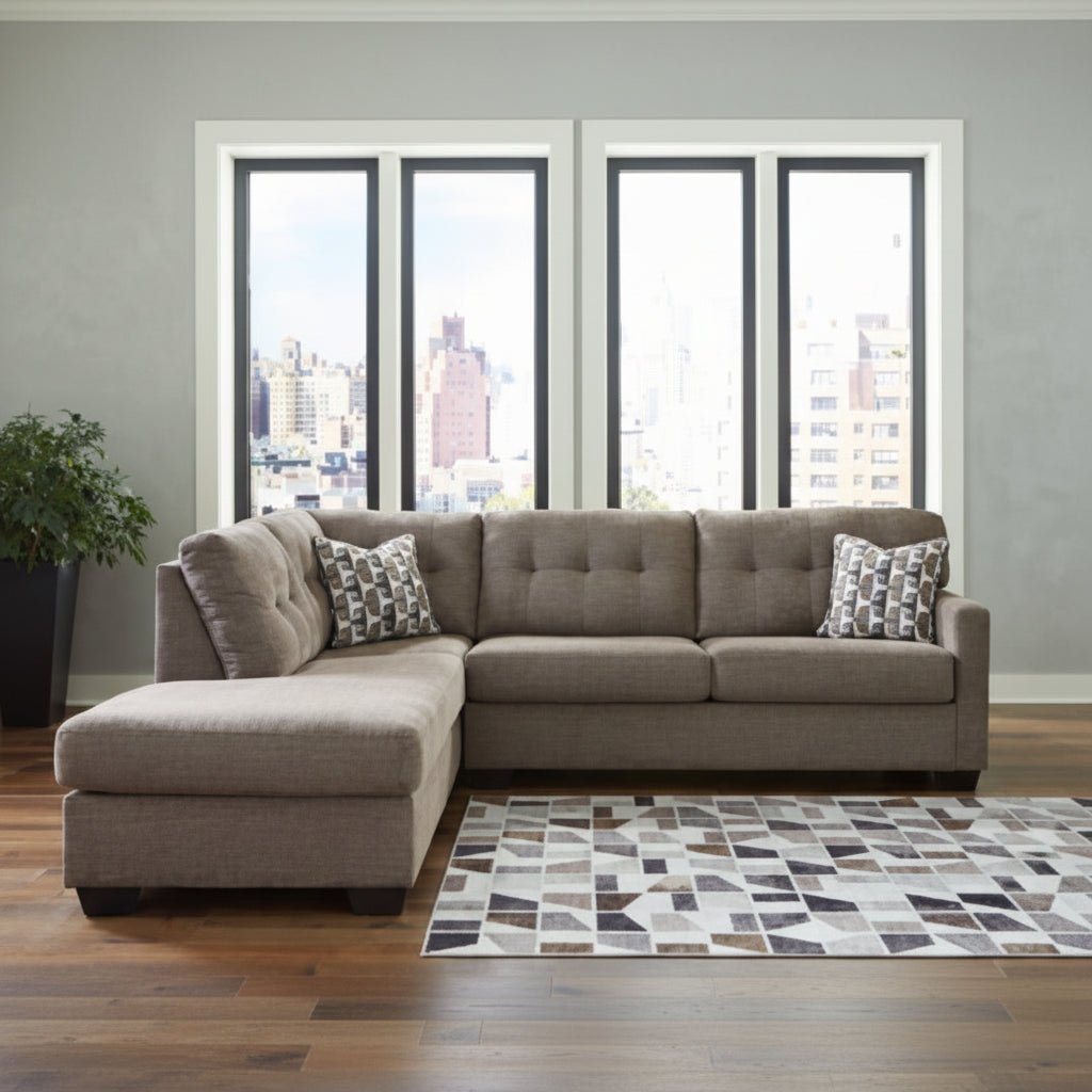 Mahoney 2-Piece Sectional with Chaise - Al Rugaib Furniture