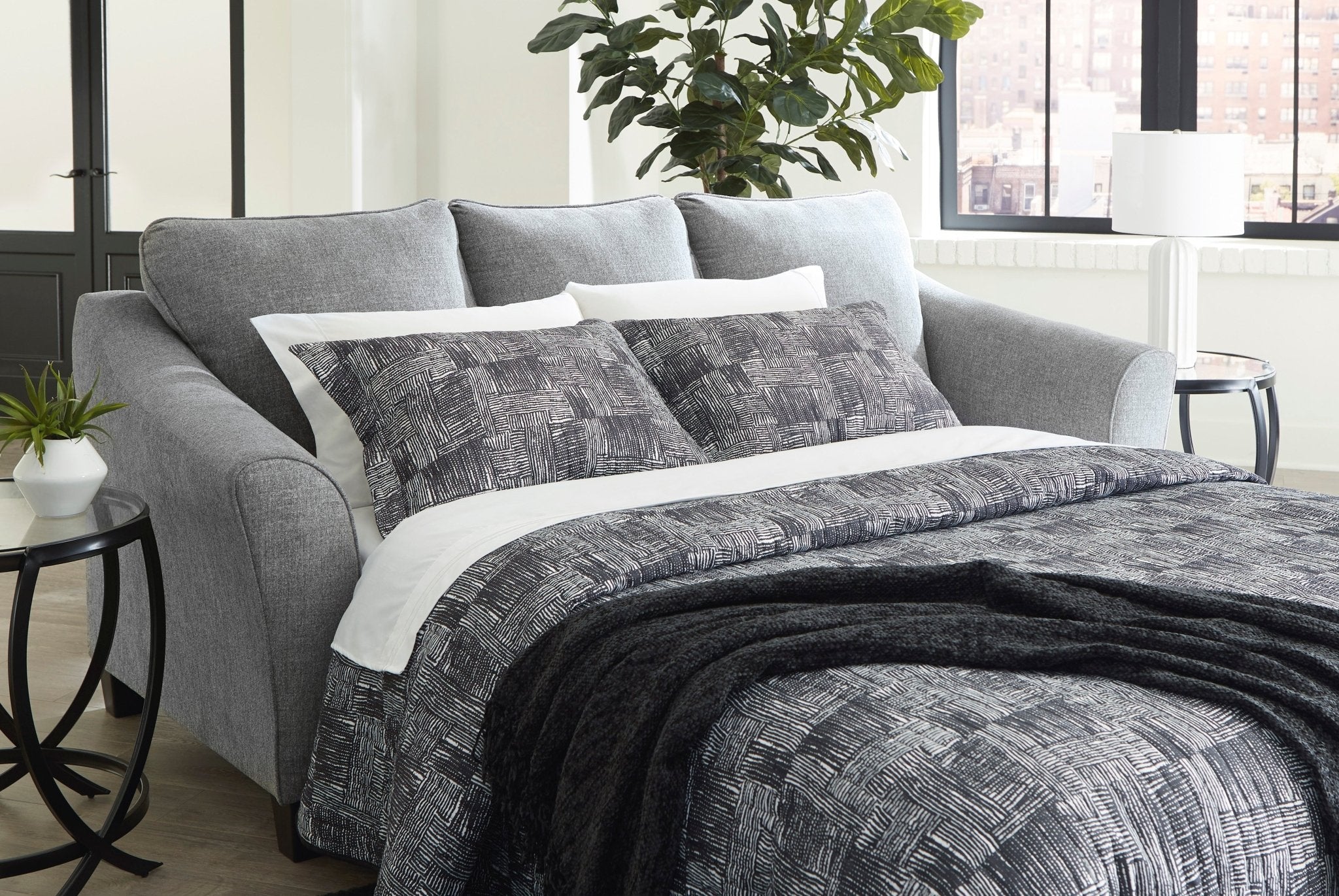 Mathonia Queen Sofa Sleeper - Al Rugaib Furniture
