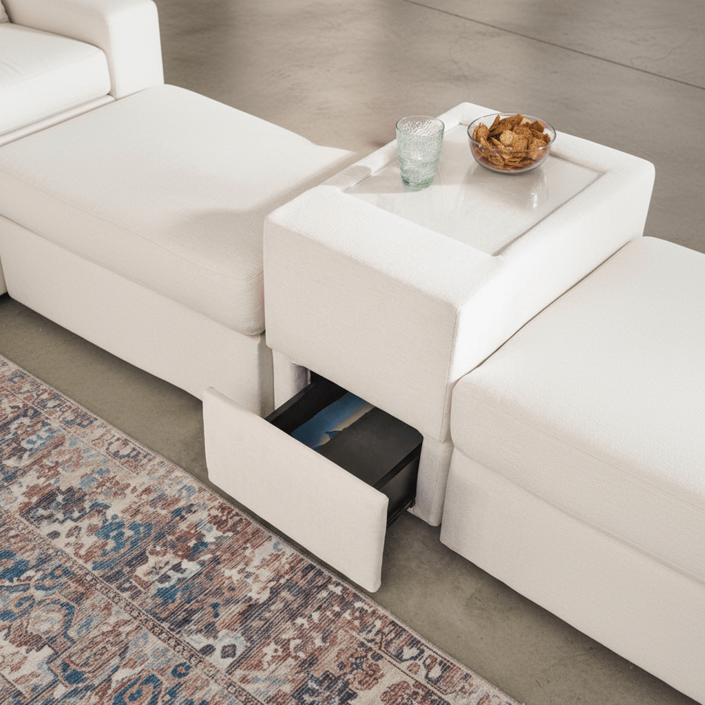 Modmax Console with Storage - Al Rugaib Furniture