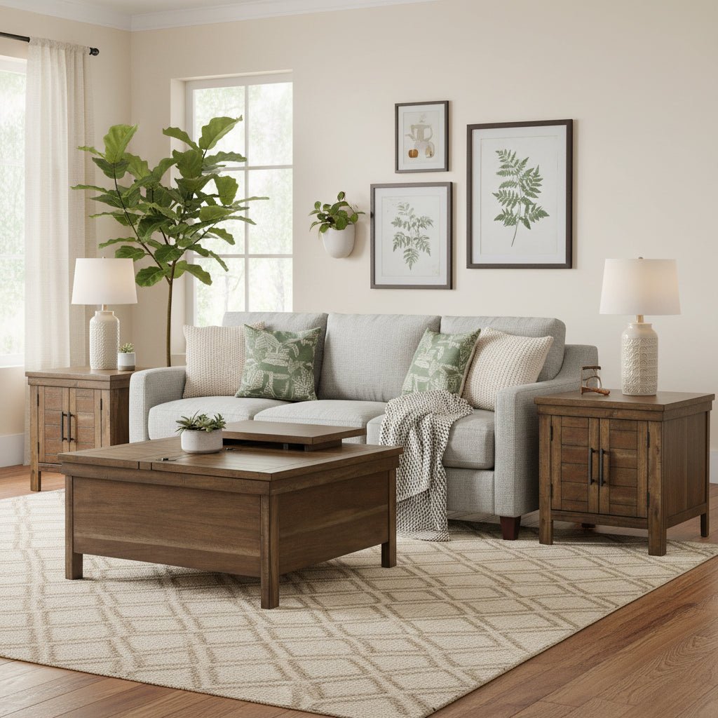 Moriville Coffee Table Set - Al Rugaib Furniture