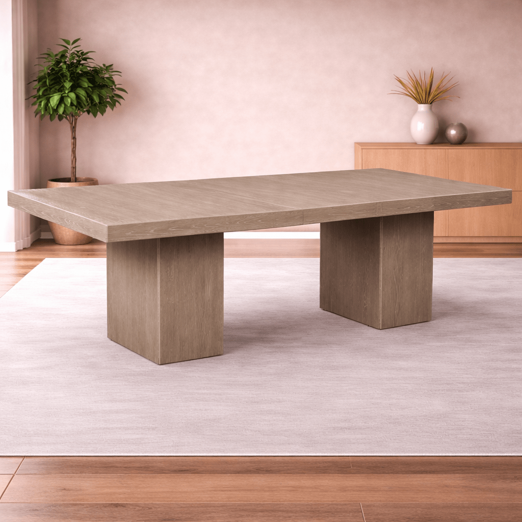 RECT DINING ROOM EXT TABLE - Al Rugaib Furniture