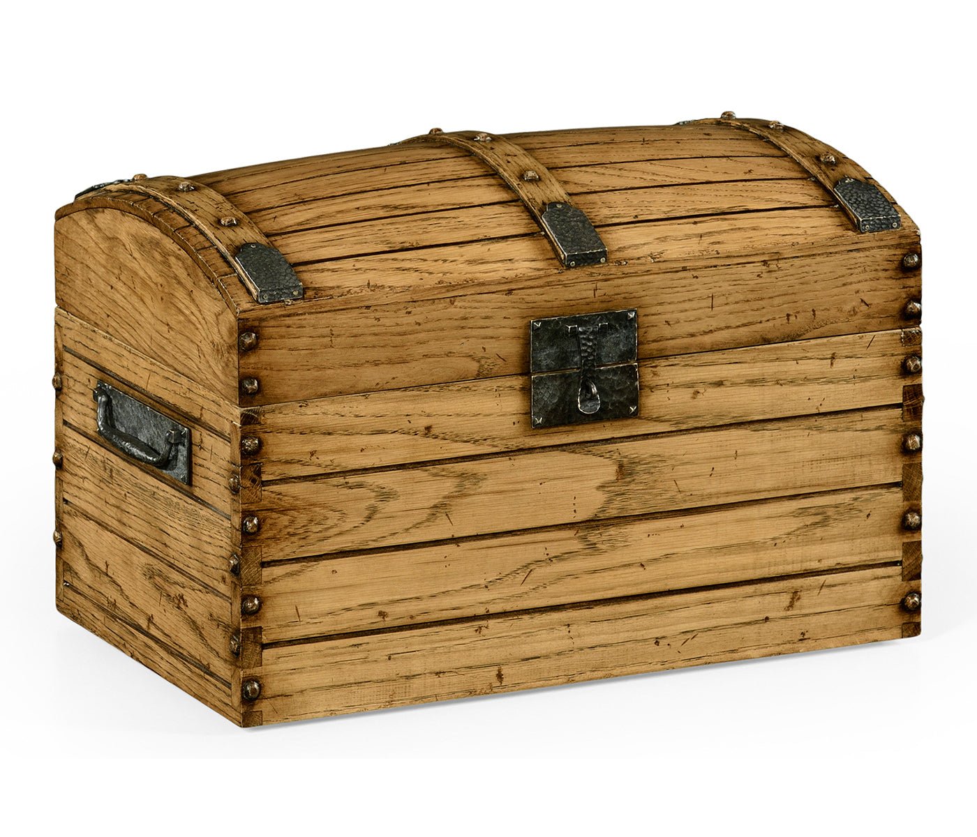 Sherwood Oak Collection - Yorkshire Oak Trunk with Bow Lid - Al Rugaib ...