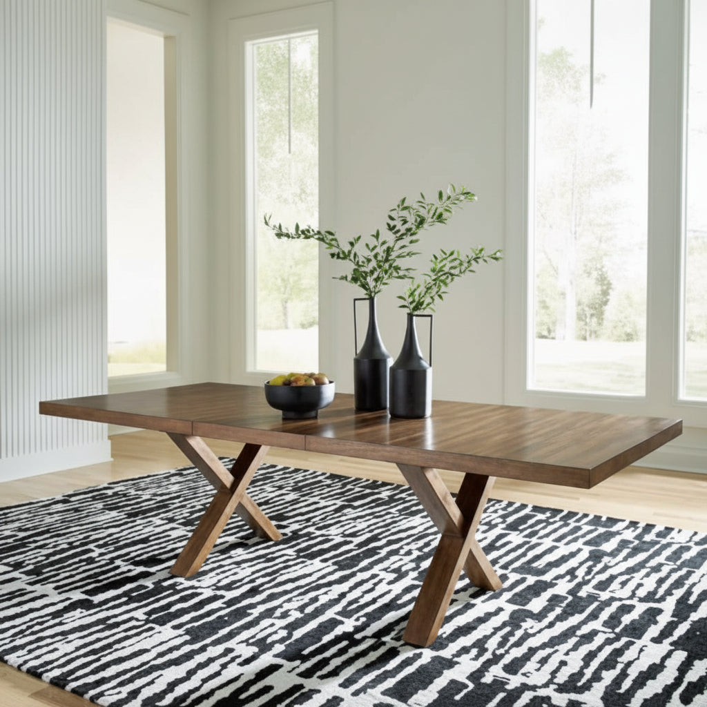 Steenlage RECT Dining Room EXT Table - Al Rugaib Furniture