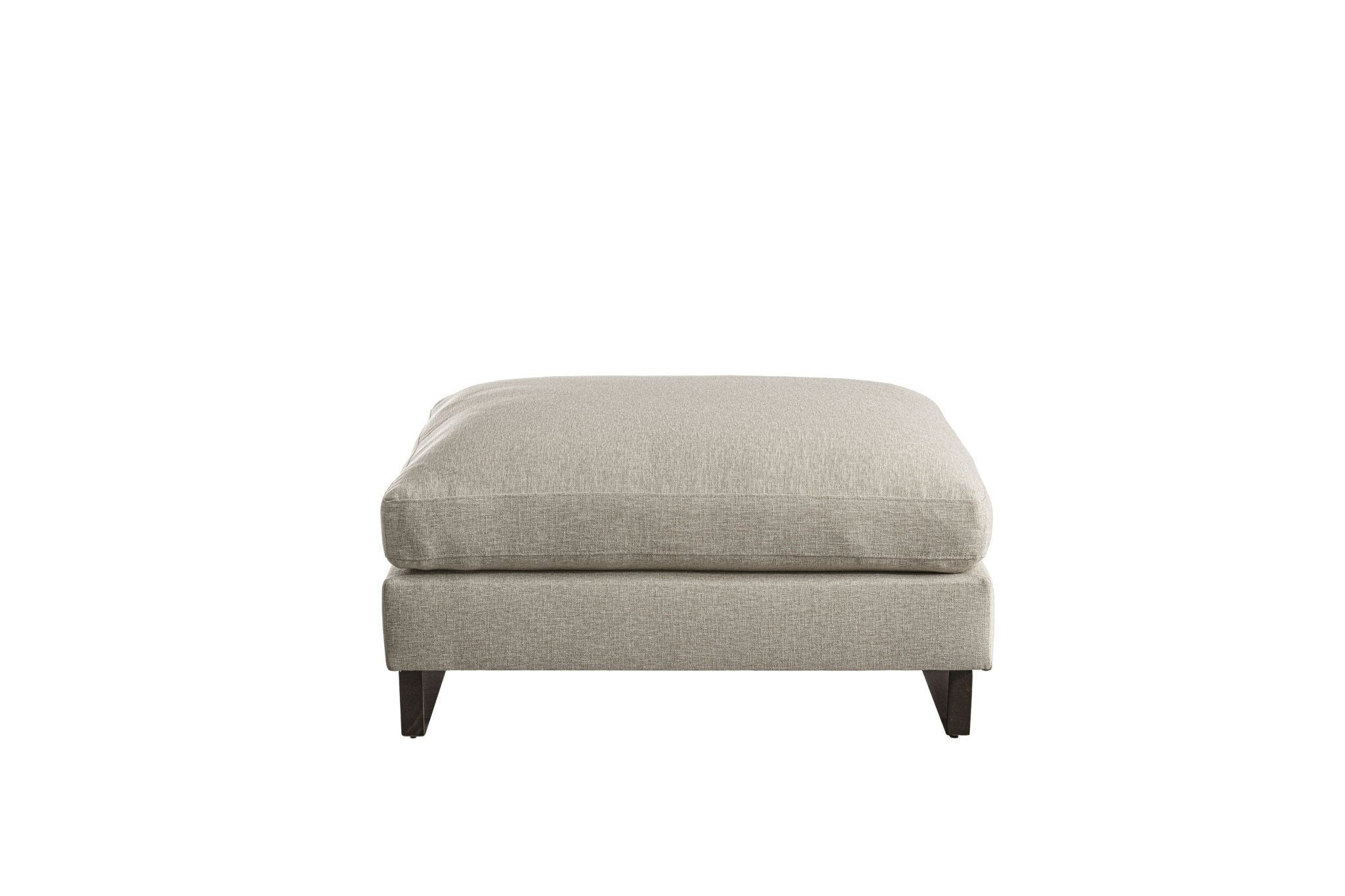 Violin Beige Ottoman - Al Rugaib Furniture