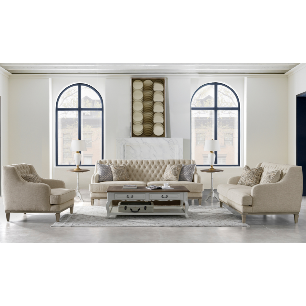Ella Beige Living Room Set – Al Rugaib Furniture