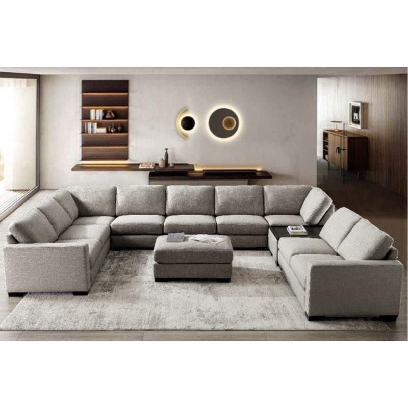Scott Oat Double-End Layout Sectional Set – Al Rugaib Furniture