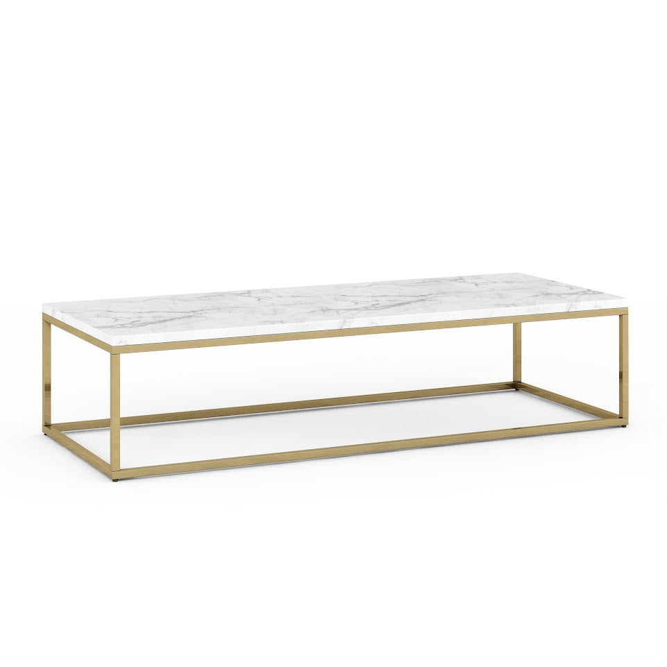 Marble RECTANGULAR COFFEE TABLE - Al Rugaib Furniture