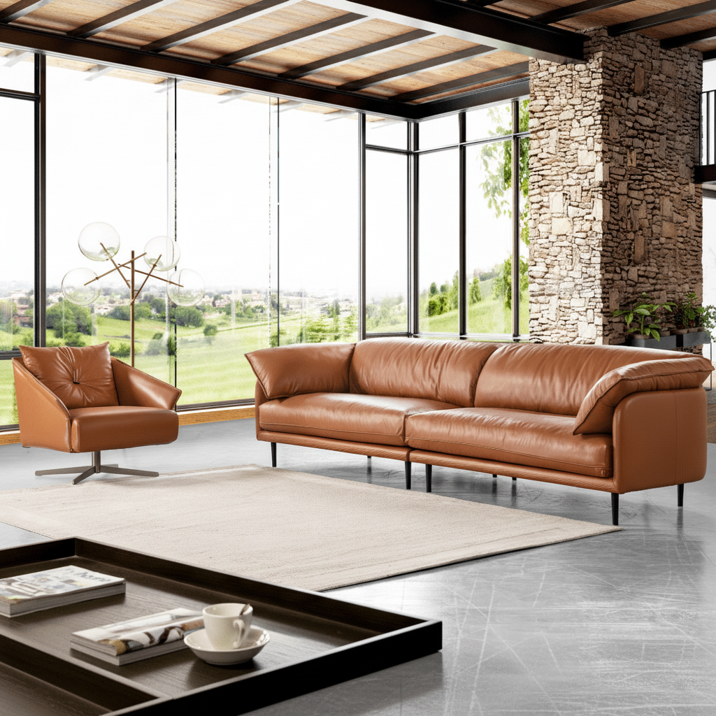 Ahad 3 Seater Sofa (226cm) - Al Rugaib Furniture