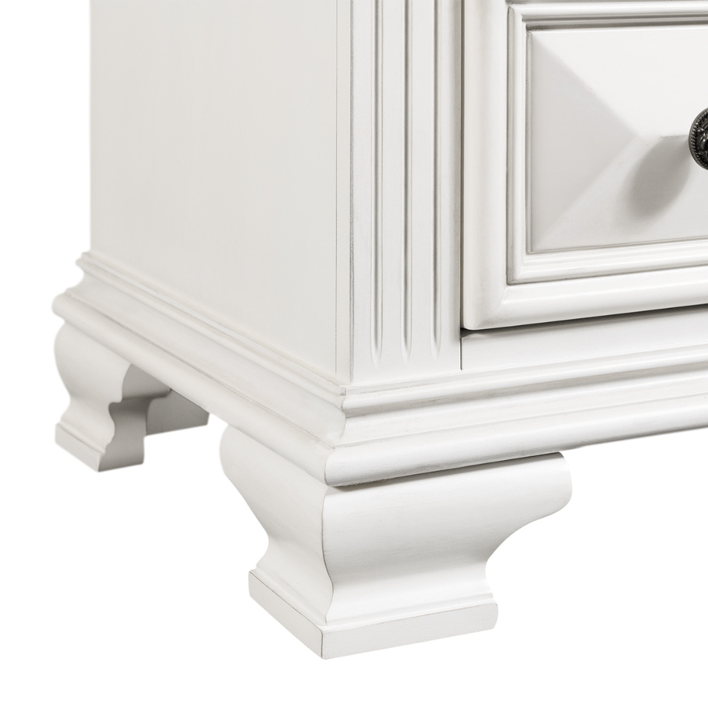 Calloway Dresser Antique White Color - Al Rugaib Furniture