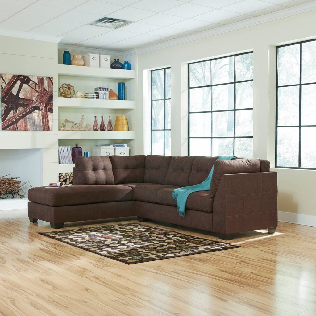 Maier Brown RAF Sectional - Al Rugaib Furniture